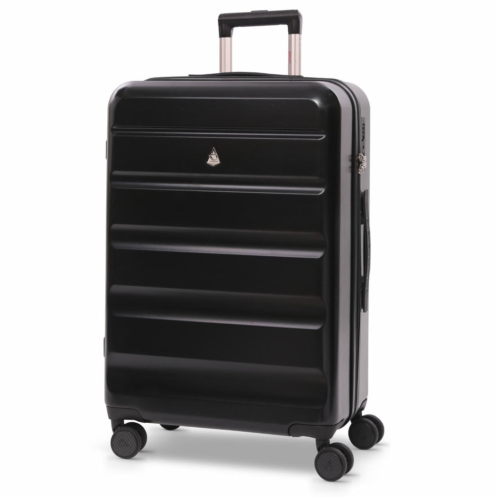 Aerolite 24” Medium 67L ABS Check-In Suitcase – Lightweight Hard Shell ...