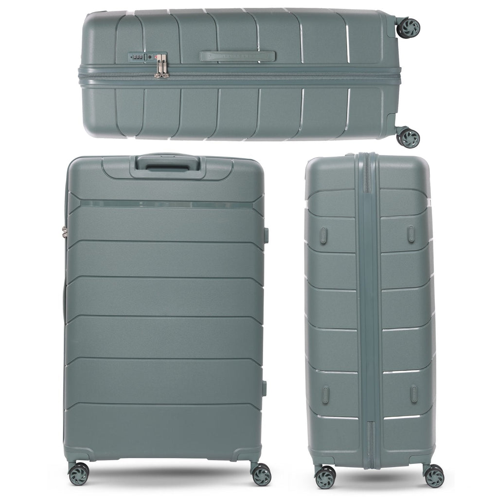 Aerolite 32” XL 144L Polypropylene (PP) Checked Luggage – Lightweight ...